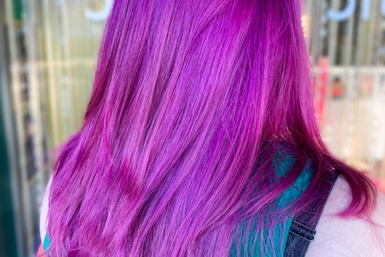 What does Purple Hair Look Like Faded [+ Photos]