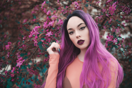 What does Purple Hair Look Like Faded [+ Photos]