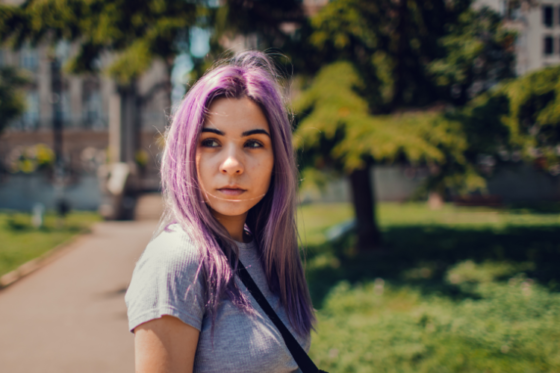 What does Purple Hair Look Like Faded [+ Photos]