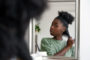 How to Slick Back Natural 4C Hair Without Gel - Simply Happy Hair