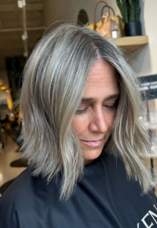 23 Elegant Grey Bob Hairstyles You'll Love! - Simply Happy Hair