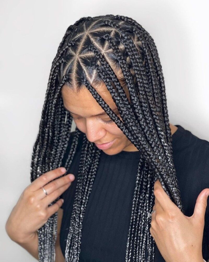 35 Gorgeous Knotless Box Braids that You'll Love - Simply Happy Hair