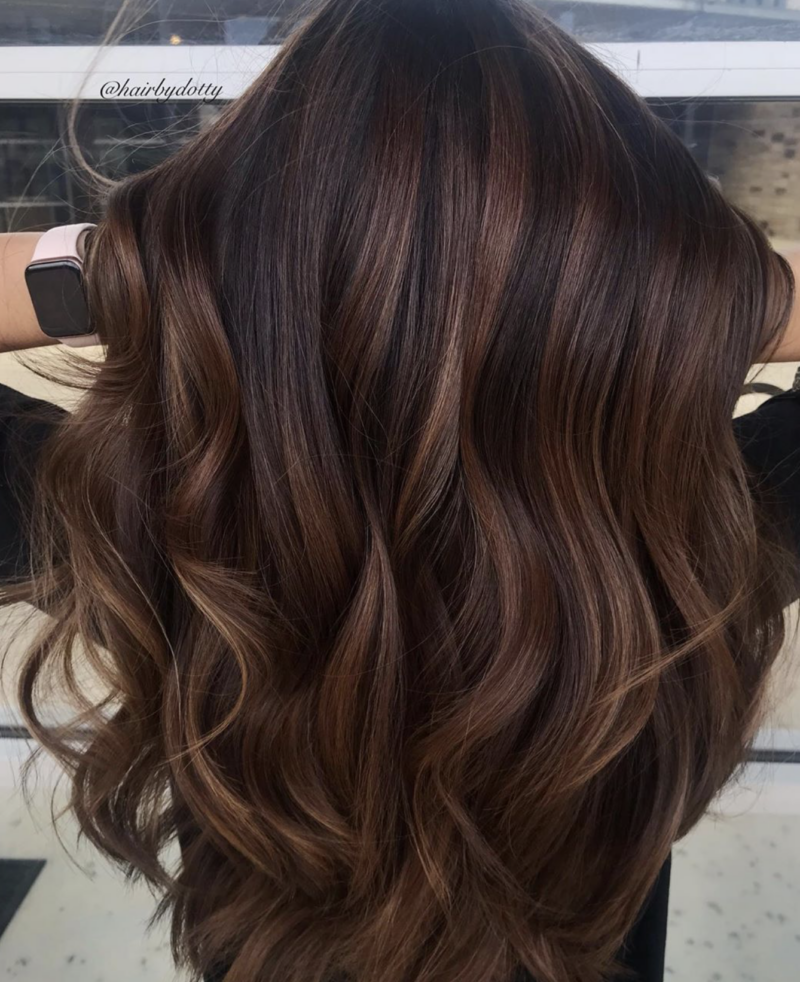 20+ Gorgeous Dark Hair Color Ideas (You'll Love!) - Simply Happy Hair