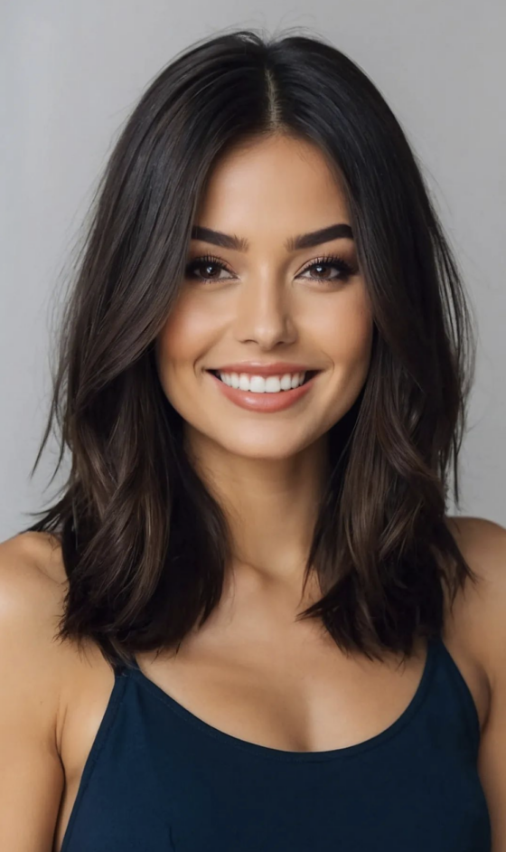 39 Gorgeous Mid-Length Haircuts You'll Love - Simply Happy Hair