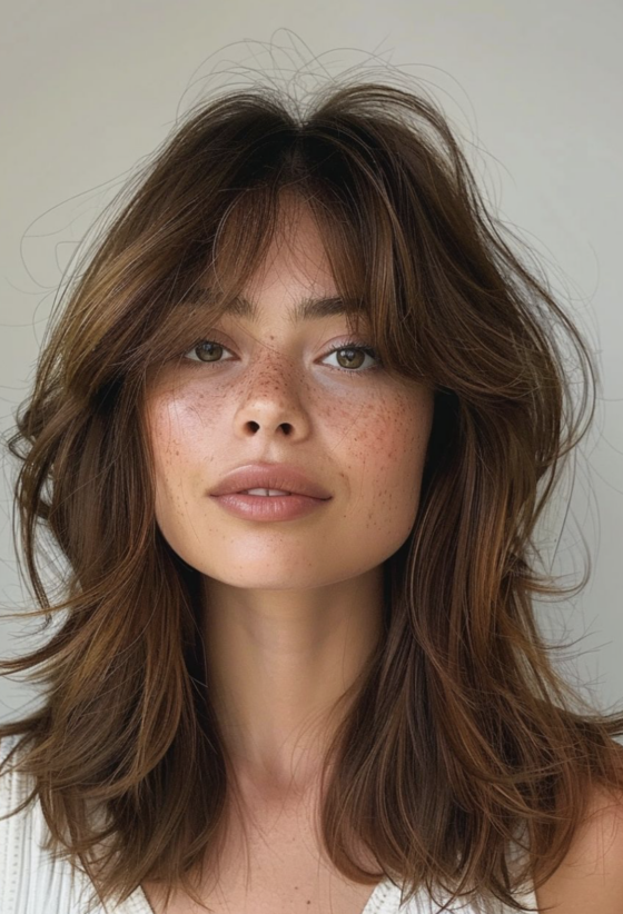 39 Gorgeous Mid-Length Haircuts You'll Love - Simply Happy Hair