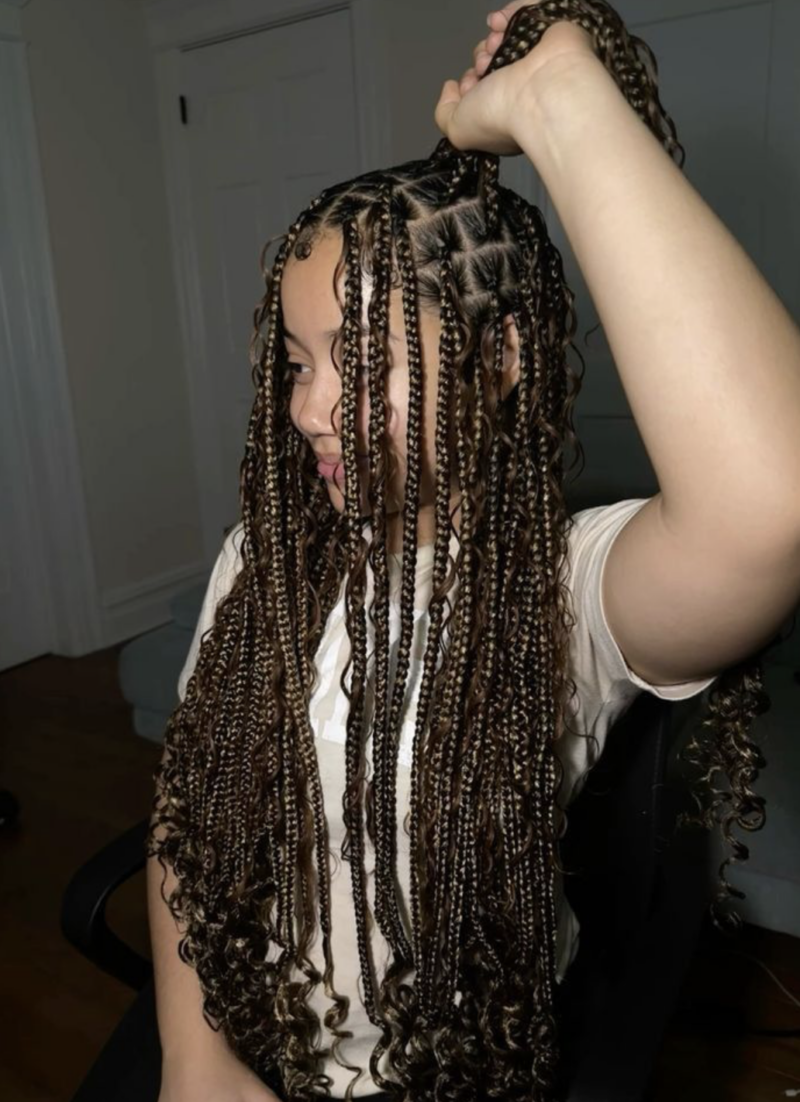 35 Gorgeous Knotless Box Braids that You'll Love - Simply Happy Hair