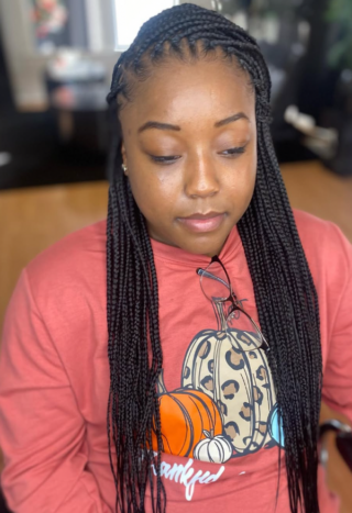 35 Gorgeous Knotless Box Braids that You'll Love - Simply Happy Hair