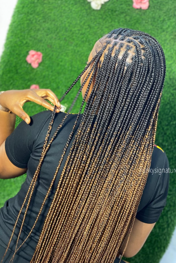 35 Gorgeous Knotless Box Braids that You'll Love - Simply Happy Hair