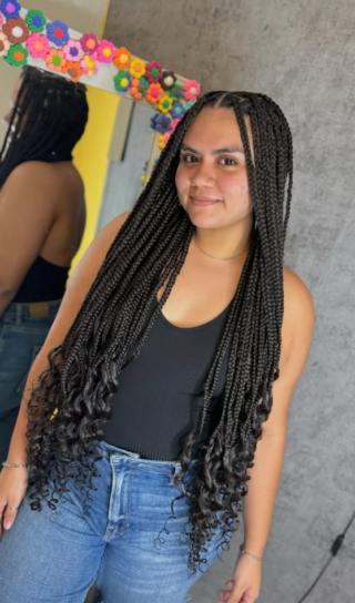 35 Gorgeous Knotless Box Braids that You'll Love - Simply Happy Hair