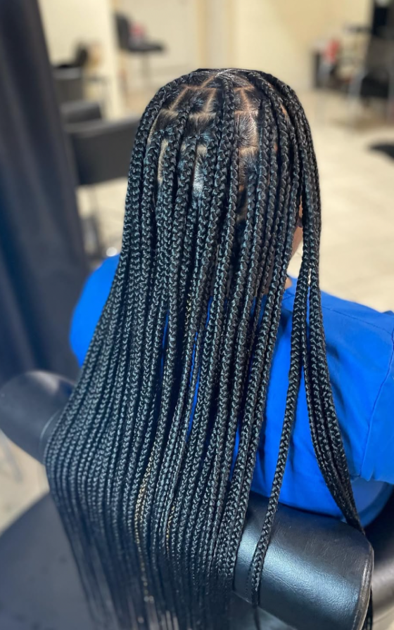 35 Gorgeous Knotless Box Braids that You'll Love - Simply Happy Hair