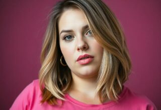 23 Perfect Haircuts for Round Faces - Simply Happy Hair