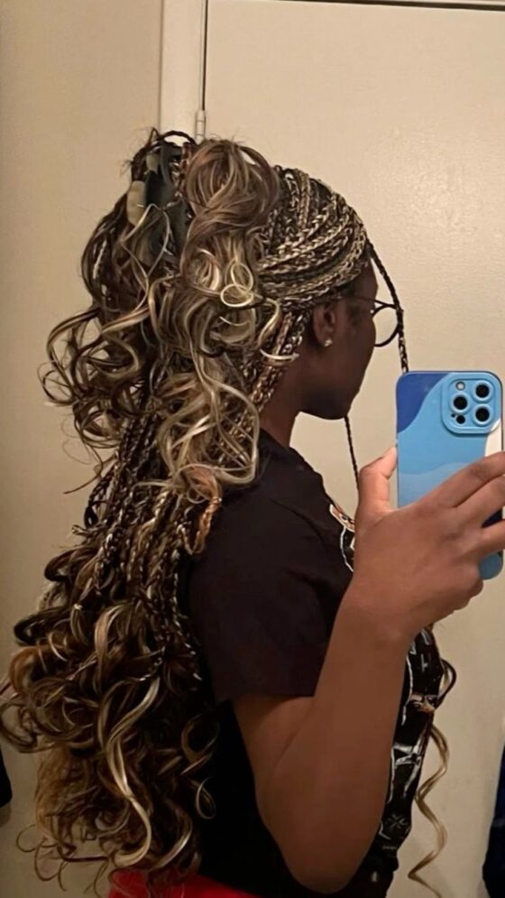 25 Super Gorgeous French Curl Braids You'll Adore! - Simply Happy Hair