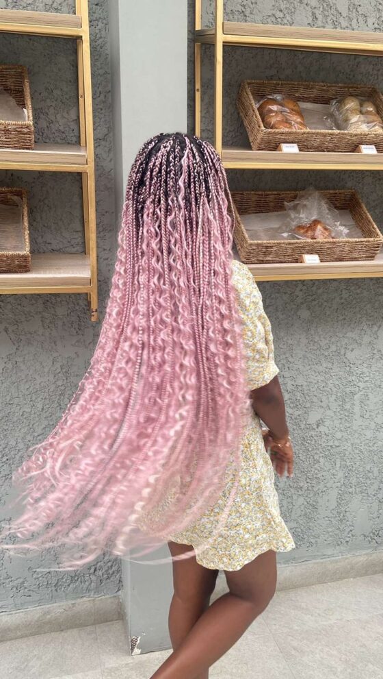 25 Beautiful Colored Box Braids Ideas That Will Turn Heads - Simply ...