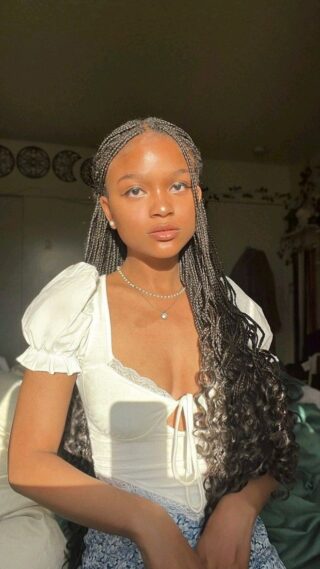 25 Super Gorgeous French Curl Braids You'll Adore! - Simply Happy Hair