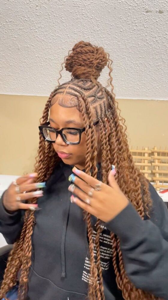 21 Gorgeous Boho Fulani Braids to Try - Simply Happy Hair