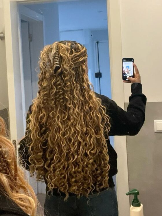 25 Super Gorgeous French Curl Braids You'll Adore! - Simply Happy Hair