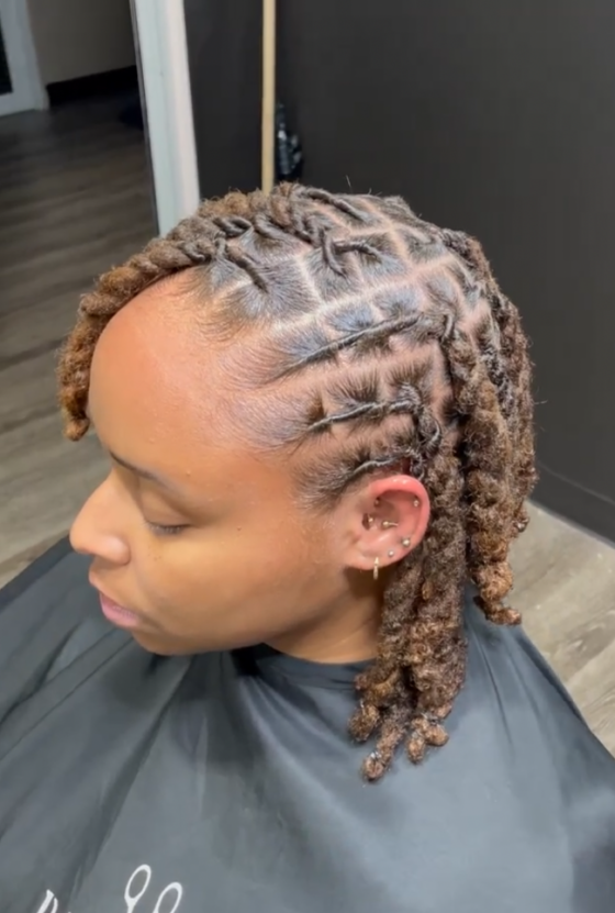 33 Beautiful Short Dreads to Inspire Yours! - Simply Happy Hair