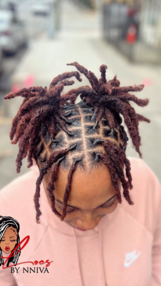 33 Beautiful Short Dreads to Inspire Yours! - Simply Happy Hair