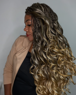 25 Super Gorgeous French Curl Braids You'll Adore! - Simply Happy Hair