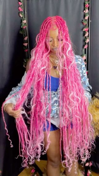 25 Beautiful Colored Box Braids Ideas That Will Turn Heads - Simply ...