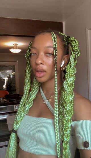 25 Beautiful Colored Box Braids Ideas That Will Turn Heads - Simply ...