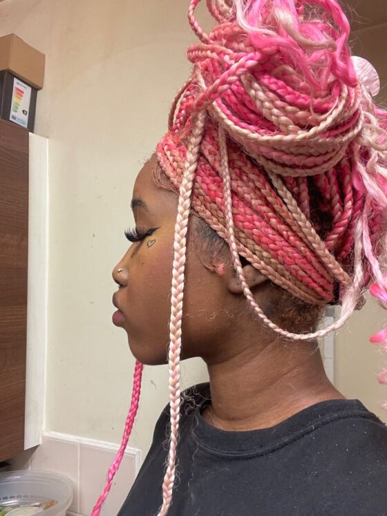 25 Beautiful Colored Box Braids Ideas That Will Turn Heads - Simply ...