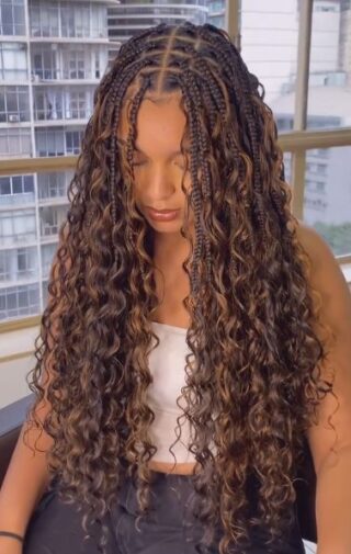 27 Brown Goddess Braids That Are So Pretty Right Now - Simply Happy Hair